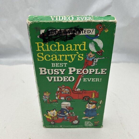 Media | Richard Scarrys Best Busy People Video Ever Kids First Award ...